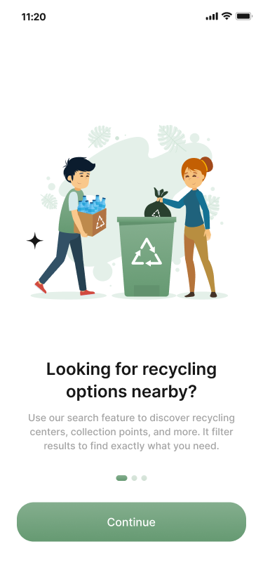 Retrash - Recycle Trash App React Native CLI Ui Kit by upliftthemes