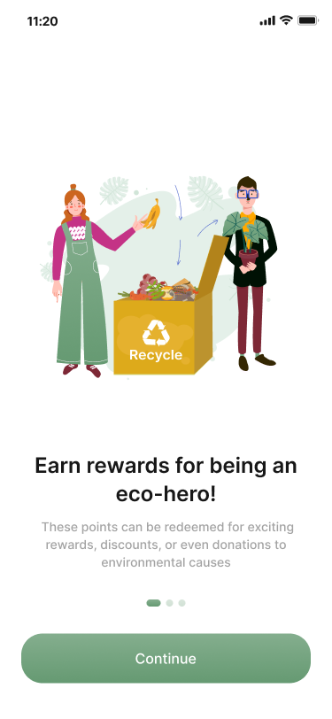Retrash - Recycle Trash App React Native CLI Ui Kit by upliftthemes