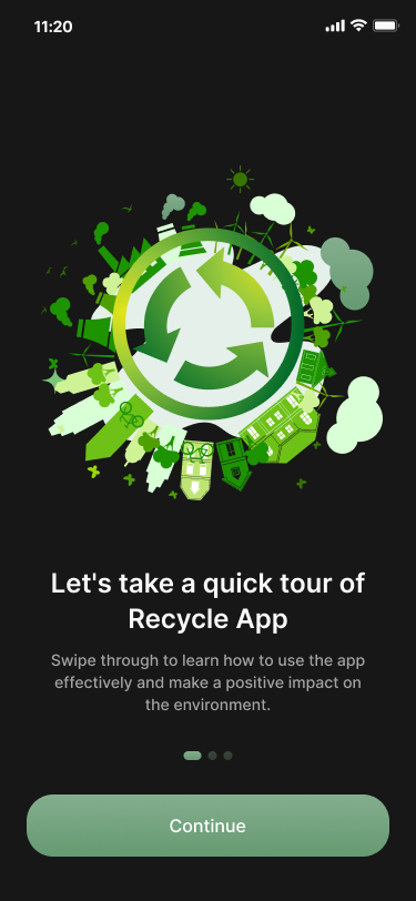 Retrash - Recycle Trash App React Native CLI Ui Kit by upliftthemes