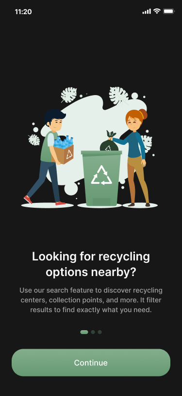Retrash - Recycle Trash App React Native CLI Ui Kit by upliftthemes