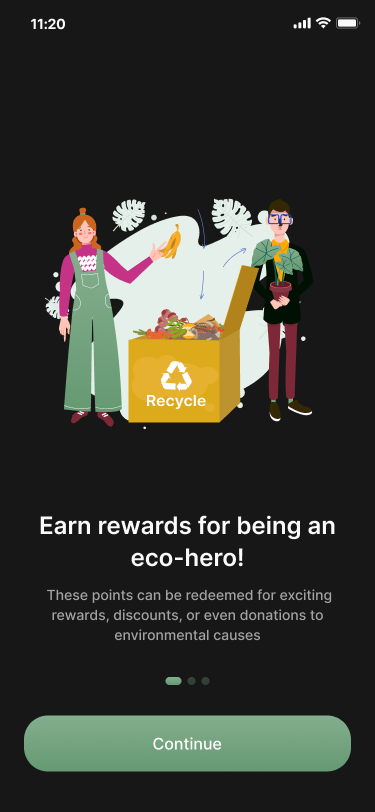 Retrash - Recycle Trash App React Native CLI Ui Kit by upliftthemes