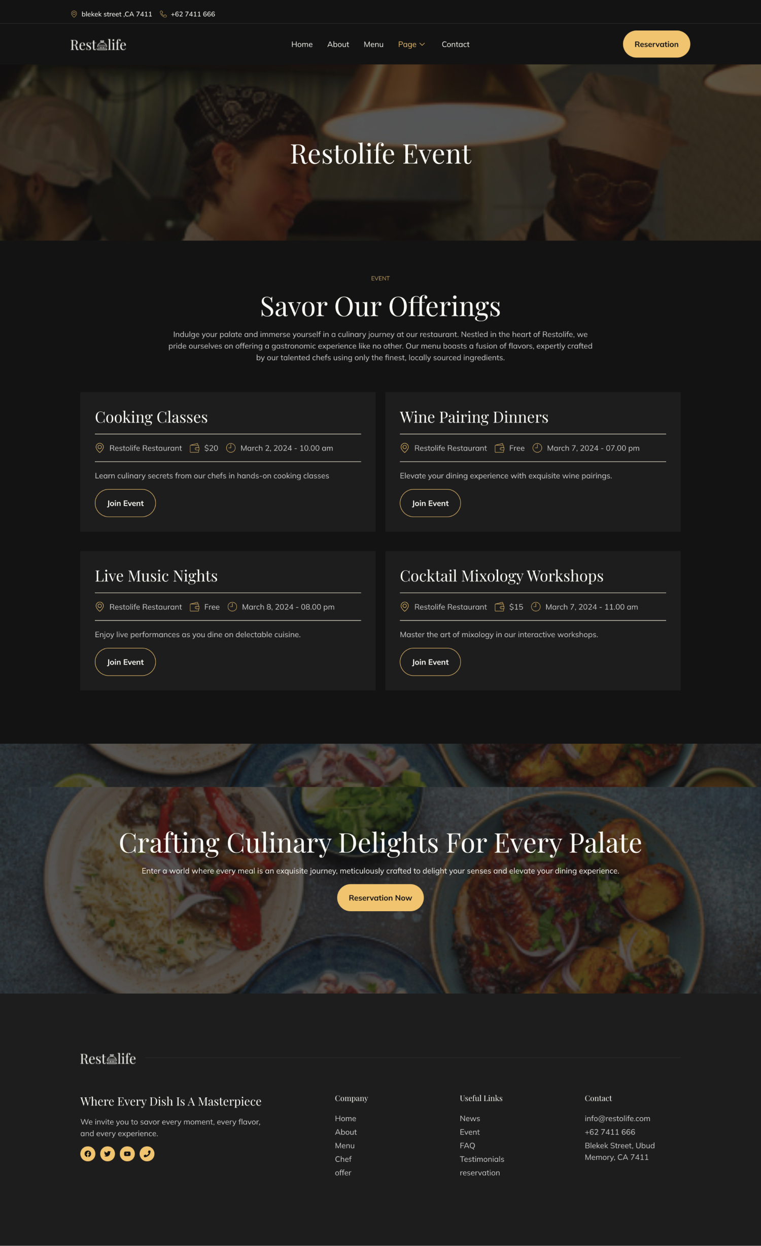 Restolife - Restaurant Elementor Template Kit by holylinedesign ...