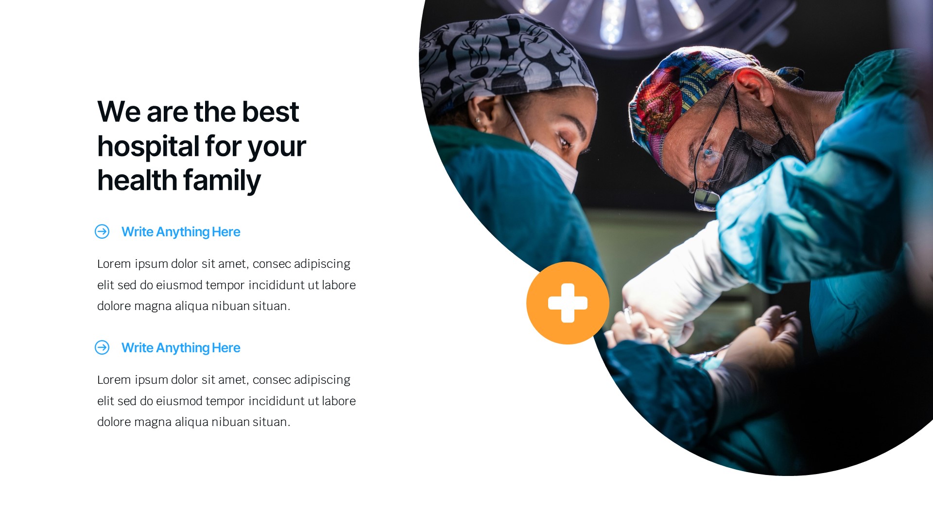Surcare - Hospital PowerPoint Template, Presentation Templates ...