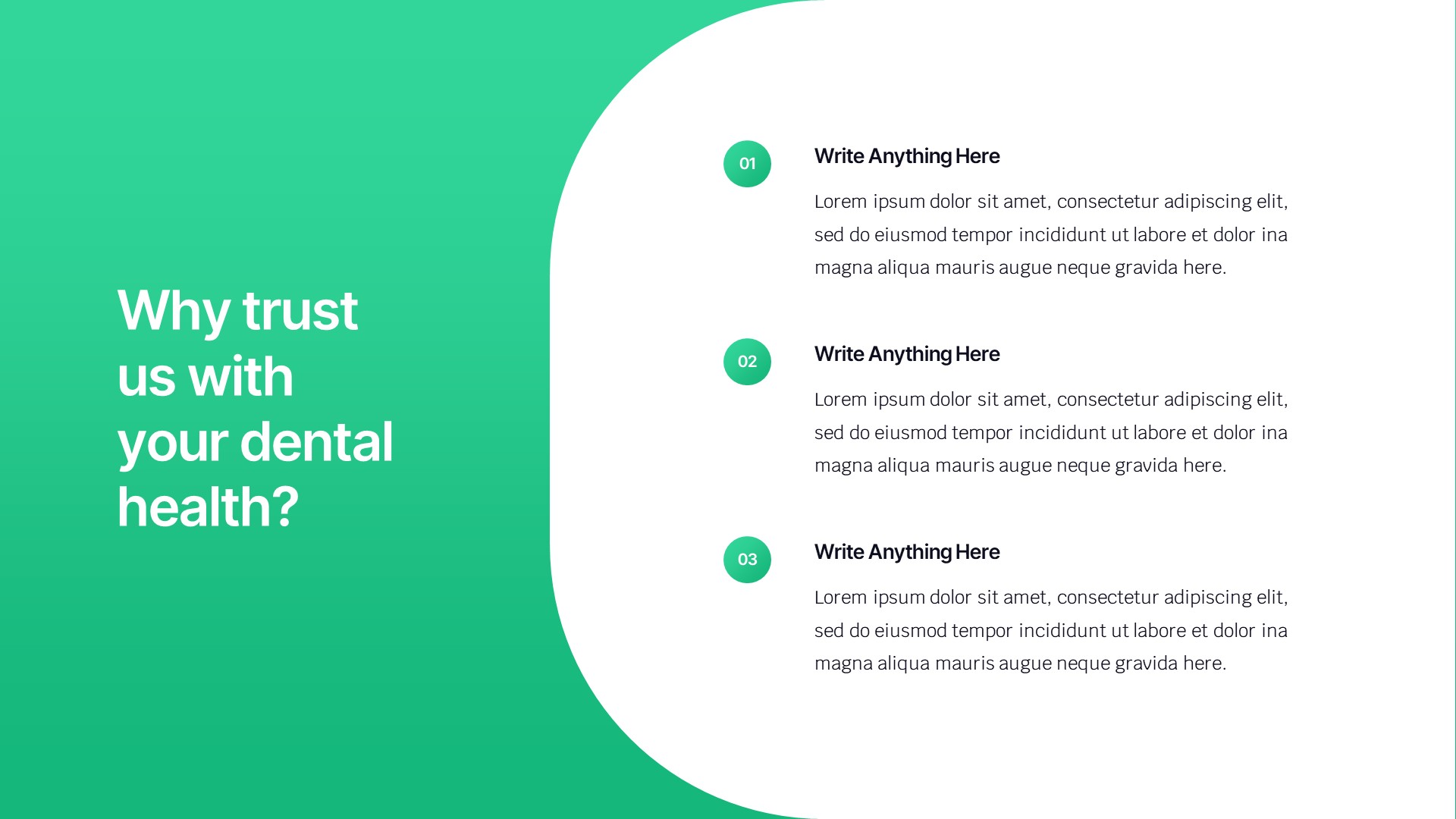 Dentis - Dental Care Google Slides Template, Presentation Templates