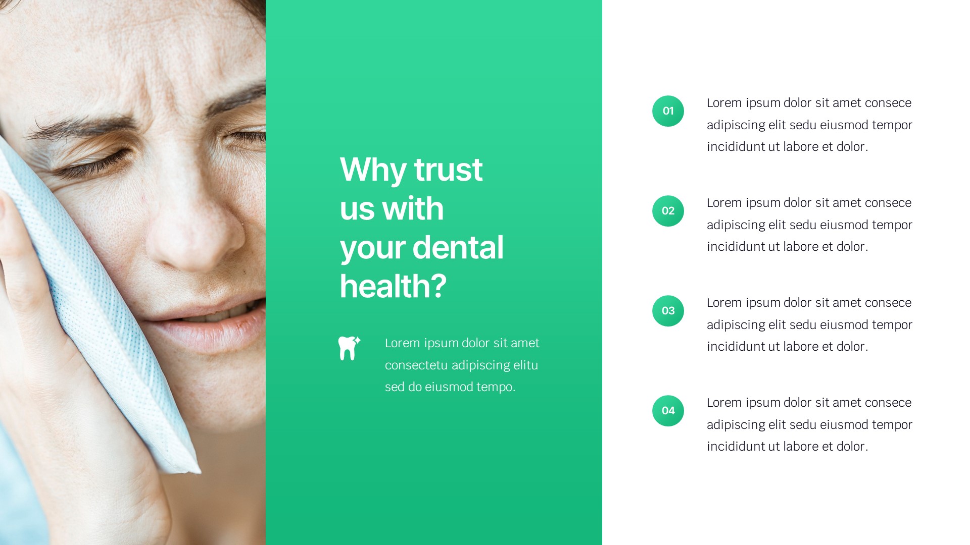 Dentis - Dental Care Google Slides Template, Presentation Templates