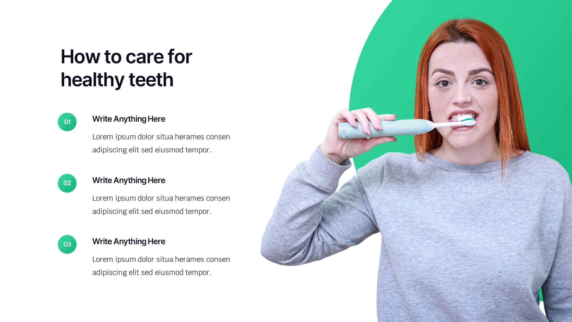 Dentis - Dental Care Google Slides Template, Presentation Templates