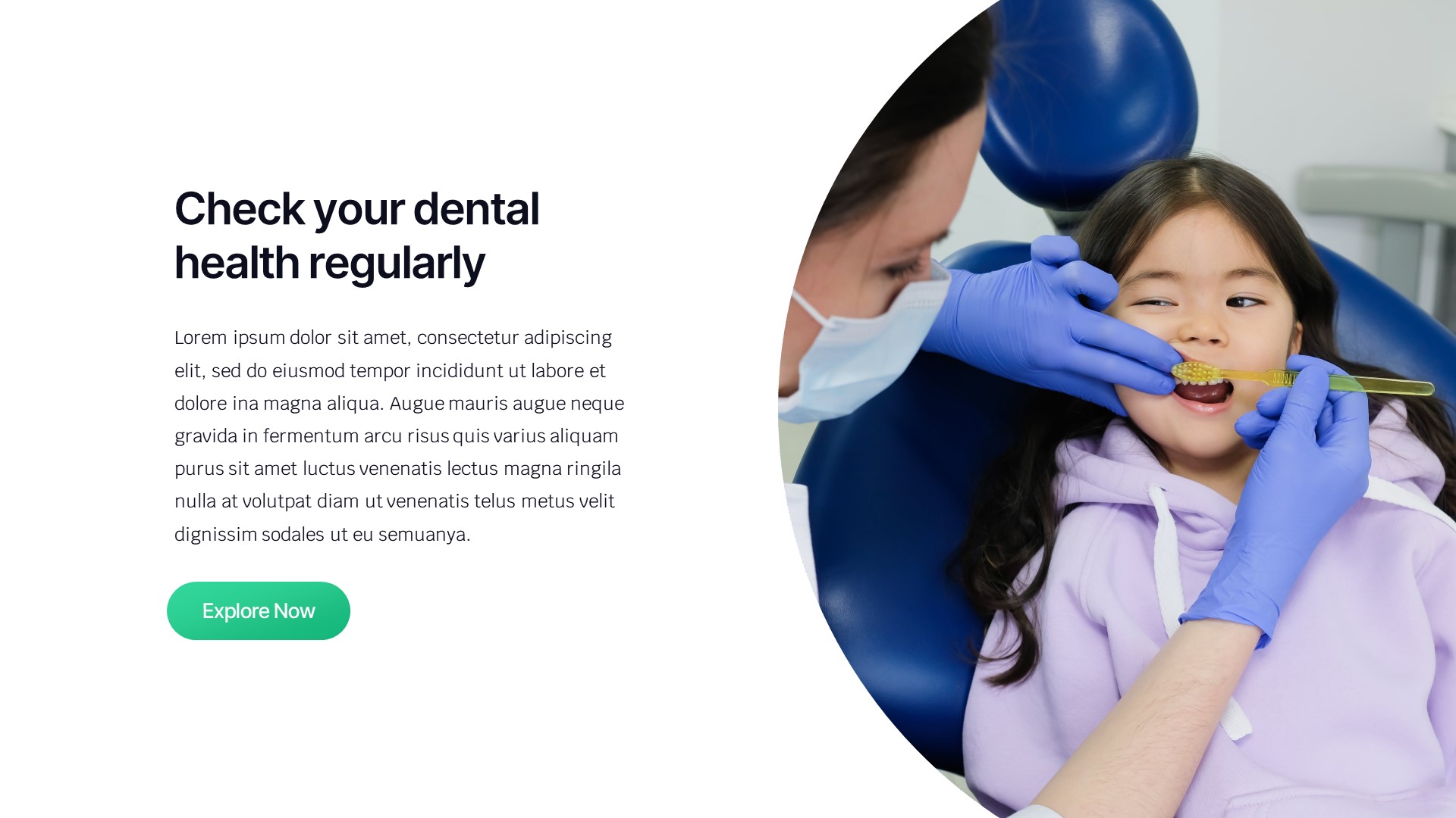 Dentis - Dental Care Google Slides Template, Presentation Templates
