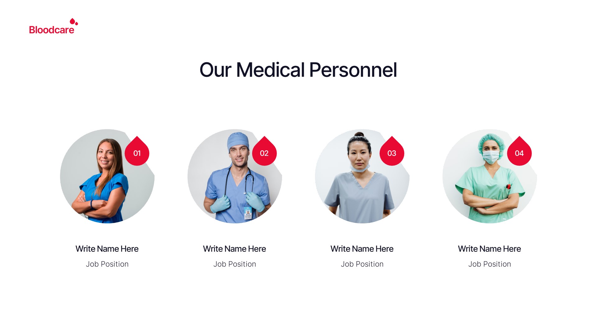 Bloodcare - Blood Donation PowerPoint Template, Presentation Templates