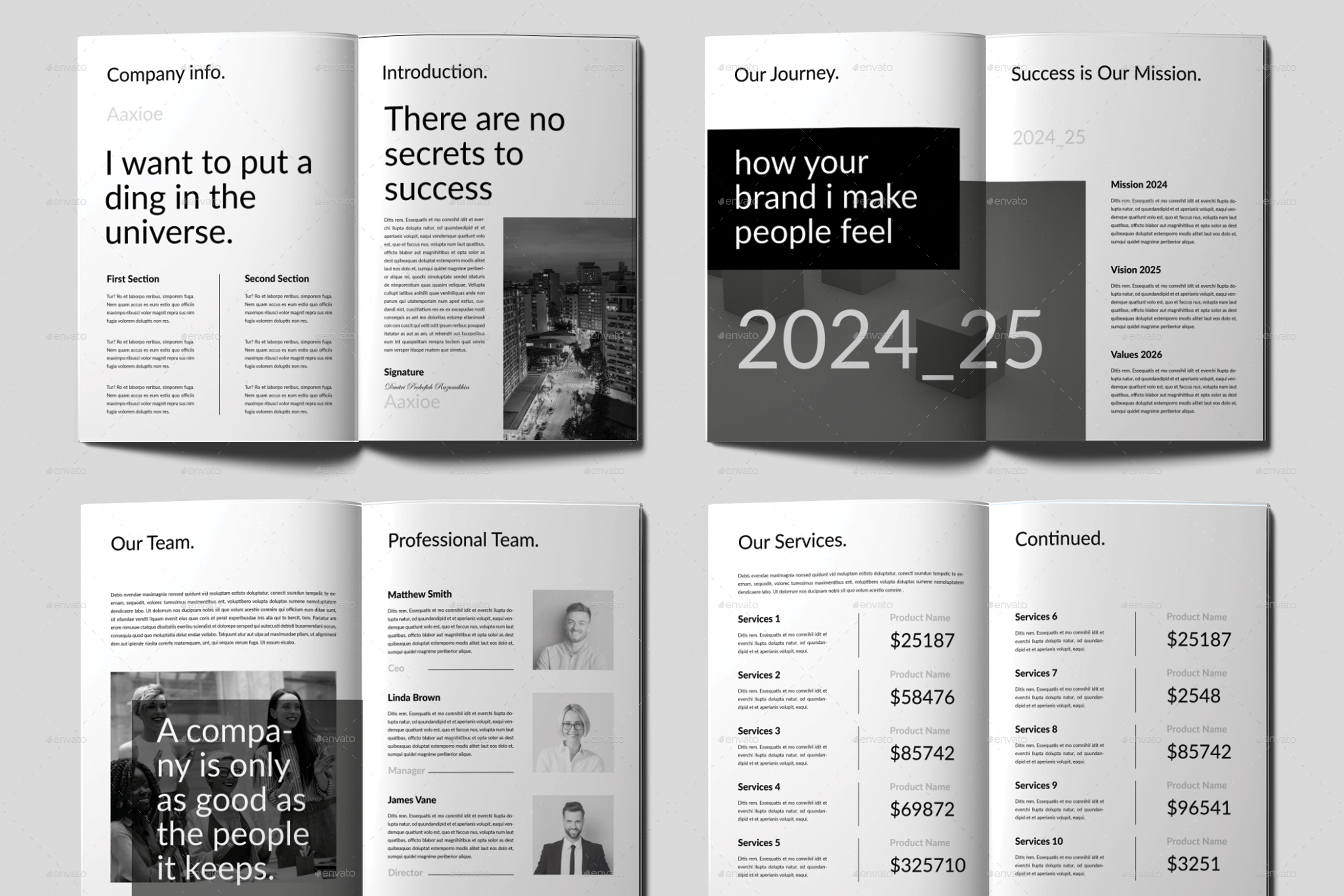 Proposal Template Layout, Print Templates | GraphicRiver