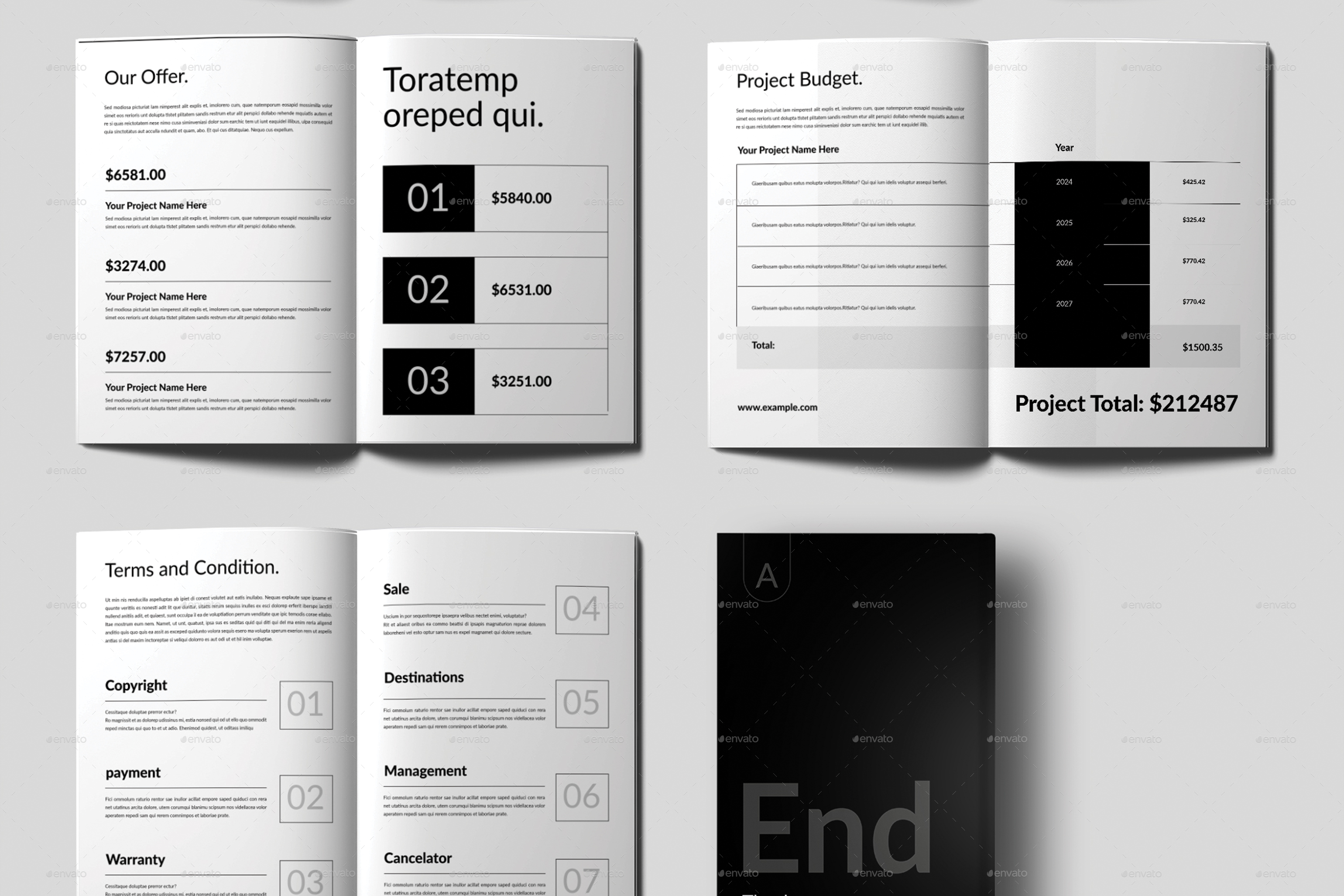 Proposal Template Layout, Print Templates | GraphicRiver