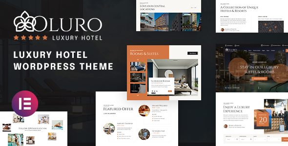 OLURO Luxury Hotel WordPress Theme by Codeliono | ThemeForest
