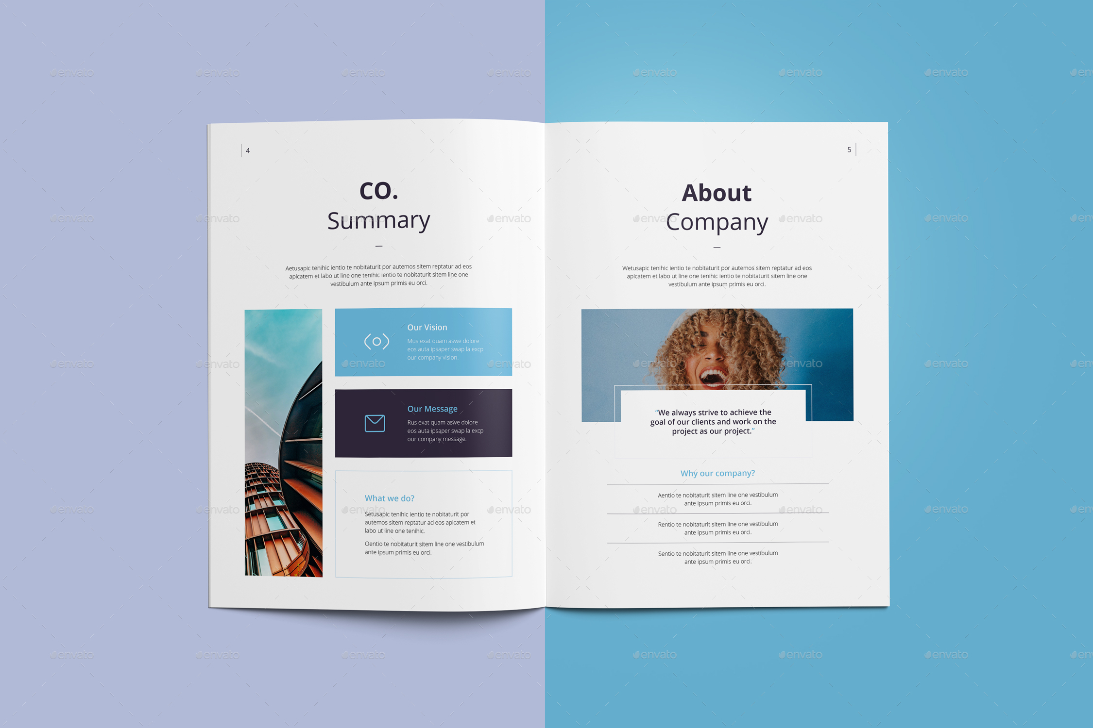 Company Profile Template, Print Templates | GraphicRiver
