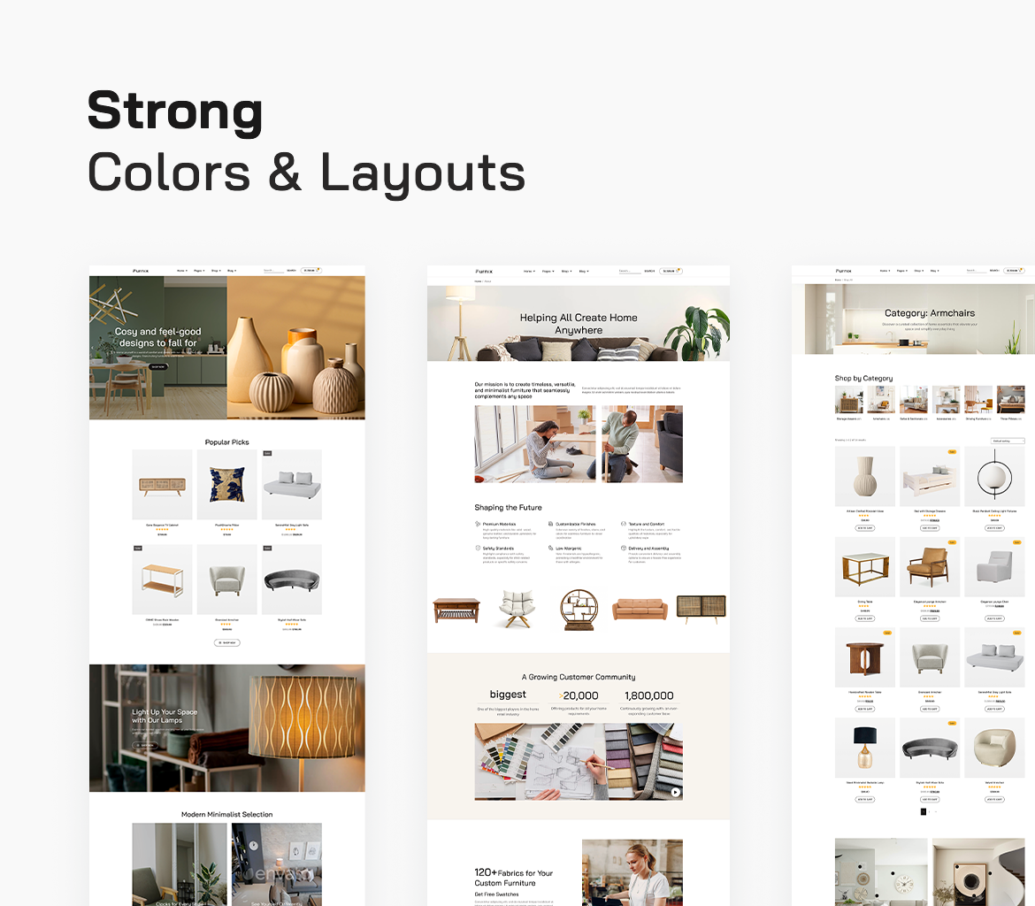 Furnix – eCommerce Store Elementor Pro Template Kit by merkulove | ThemeForest