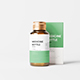 Amber Glass Medicine Bottle with Box Mockups, Graphics | GraphicRiver