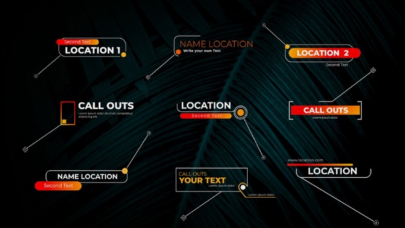 Creative Call Outs, DaVinci Resolve Templates | VideoHive