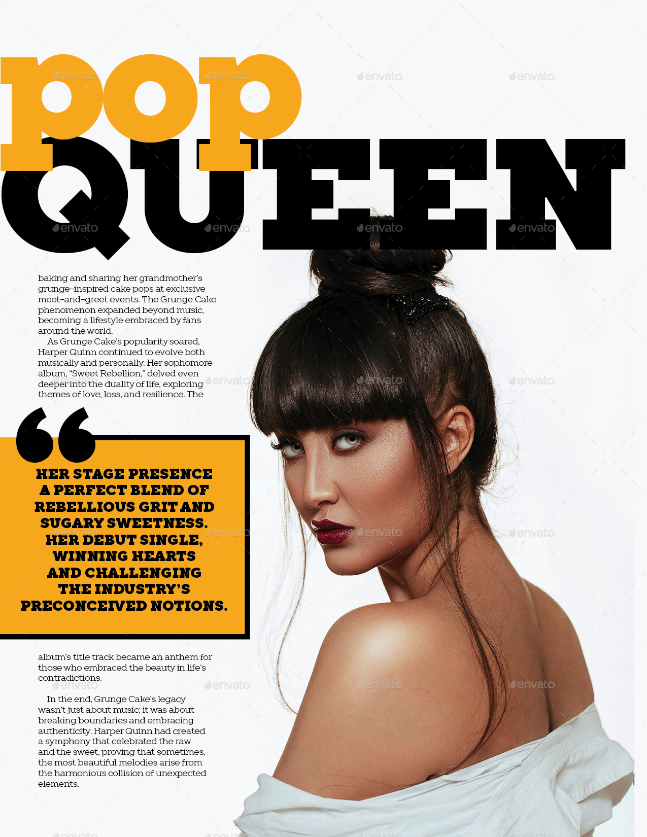 Magazine Template, Print Templates | GraphicRiver