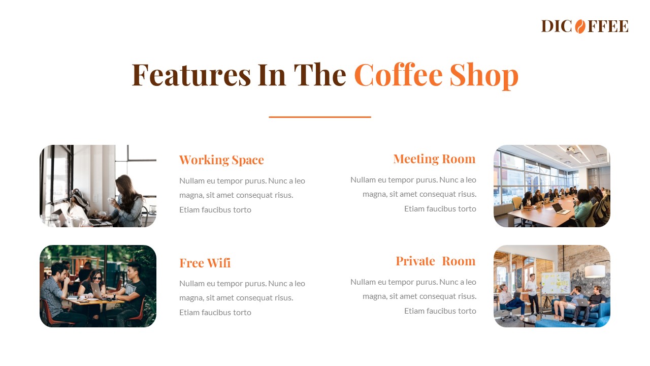 Dicoffee - Coffee Shop Keynote Presentation Template, Presentation ...