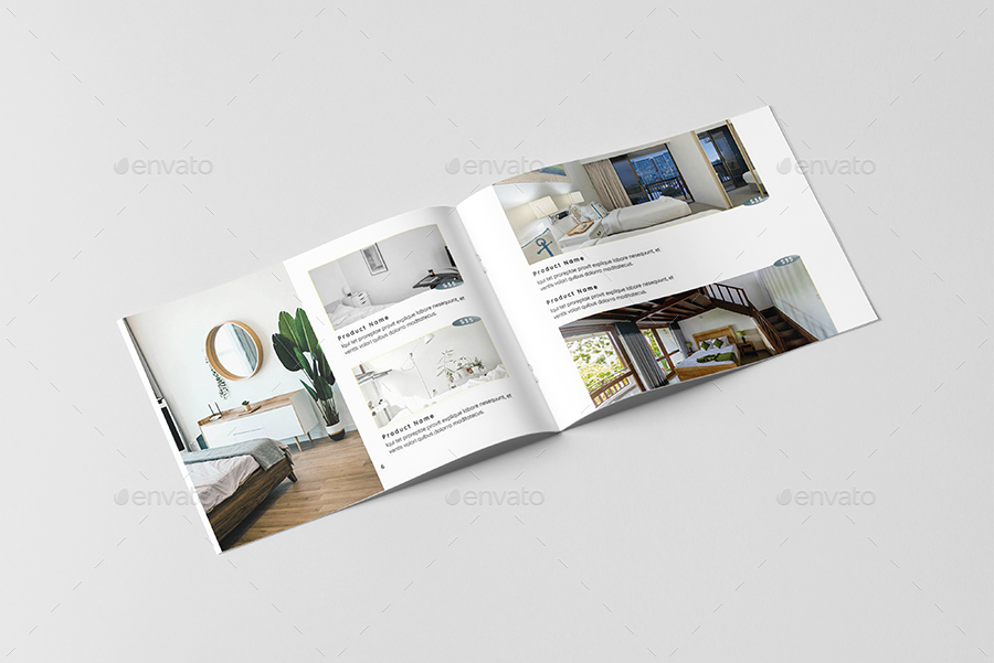 A4 Interior Design Portfolio, Print Templates | GraphicRiver