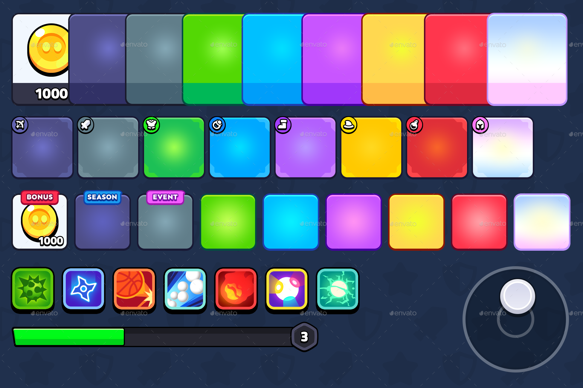 GUI Pro - Super Casual, Game Assets | GraphicRiver