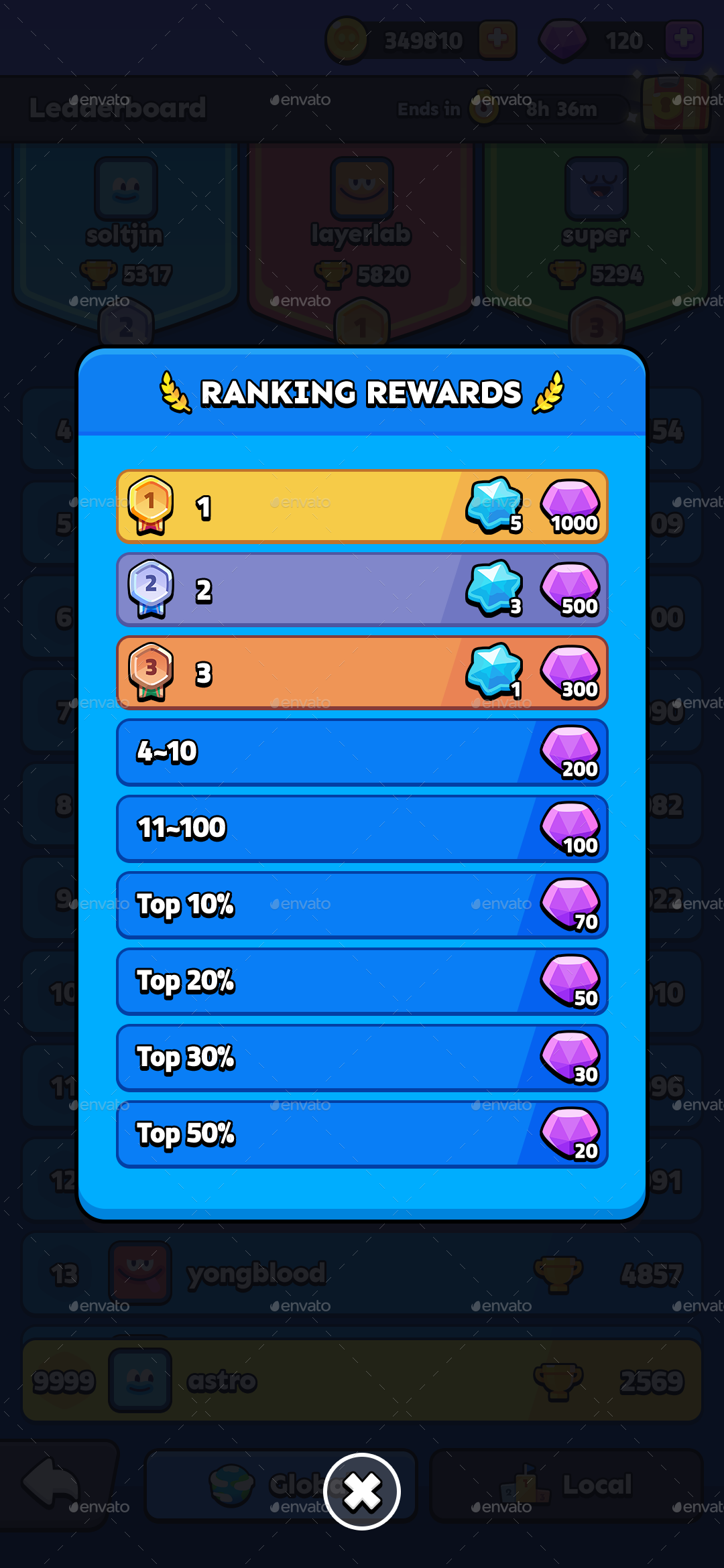 GUI Pro - Super Casual, Game Assets | GraphicRiver