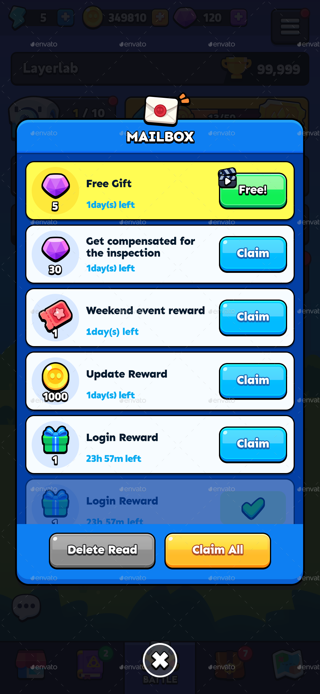 GUI Pro - Super Casual, Game Assets | GraphicRiver