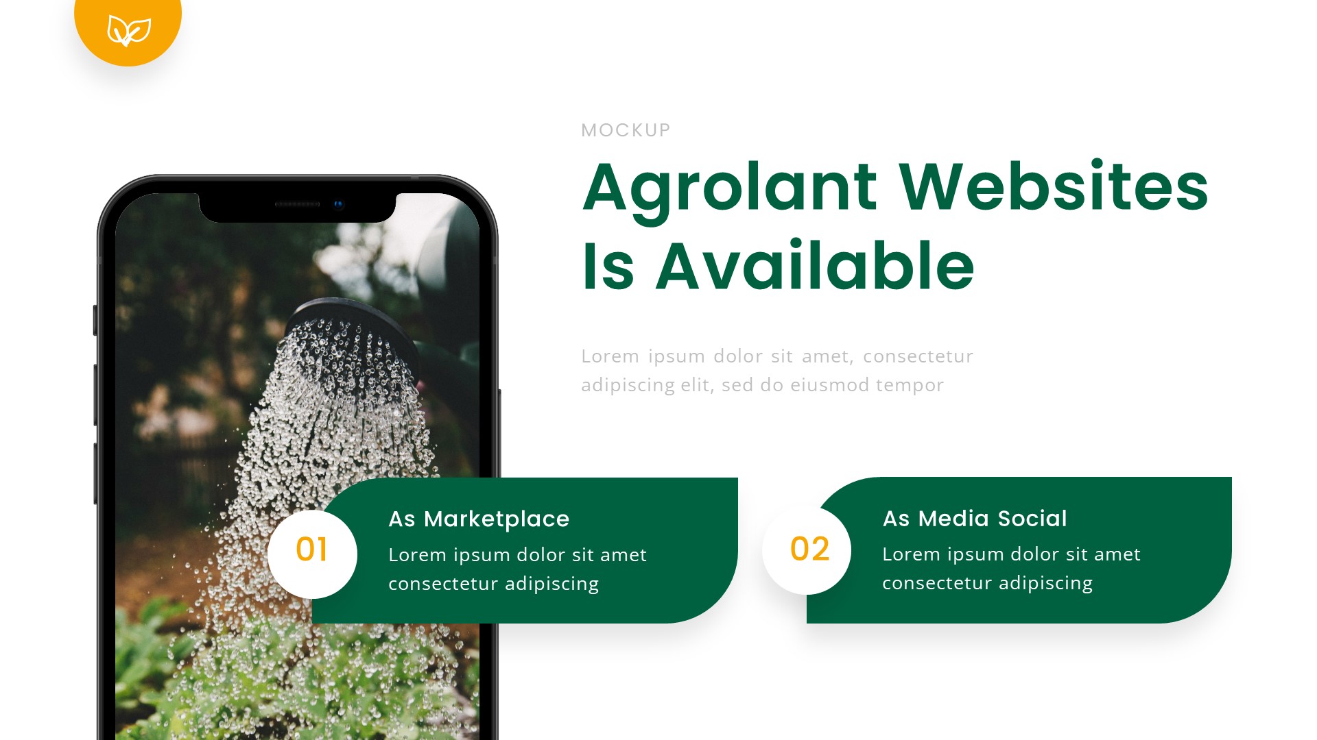 Agrolant – Agriculture Google Slides Template, Presentation Templates