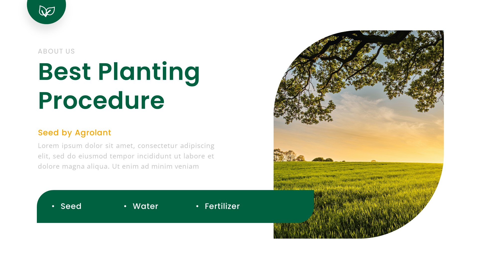 Agrolant – Agriculture PowerPoint Template, Presentation Templates