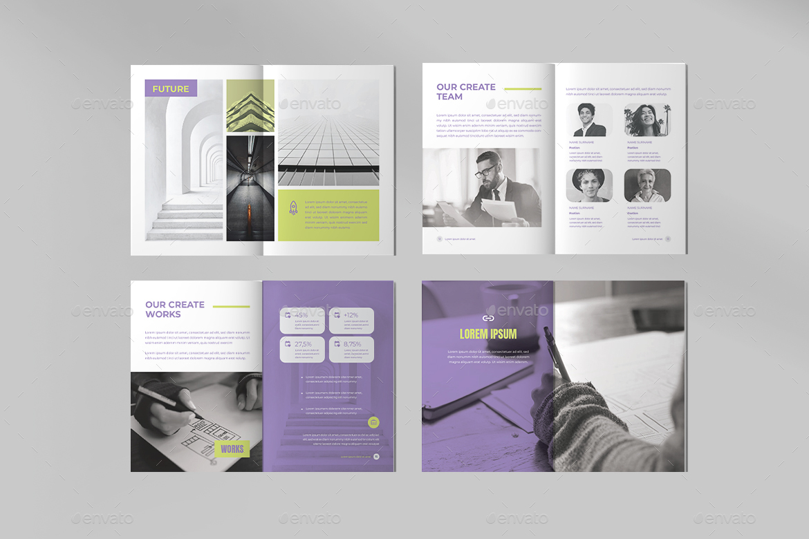 Company Profile, Print Templates | GraphicRiver