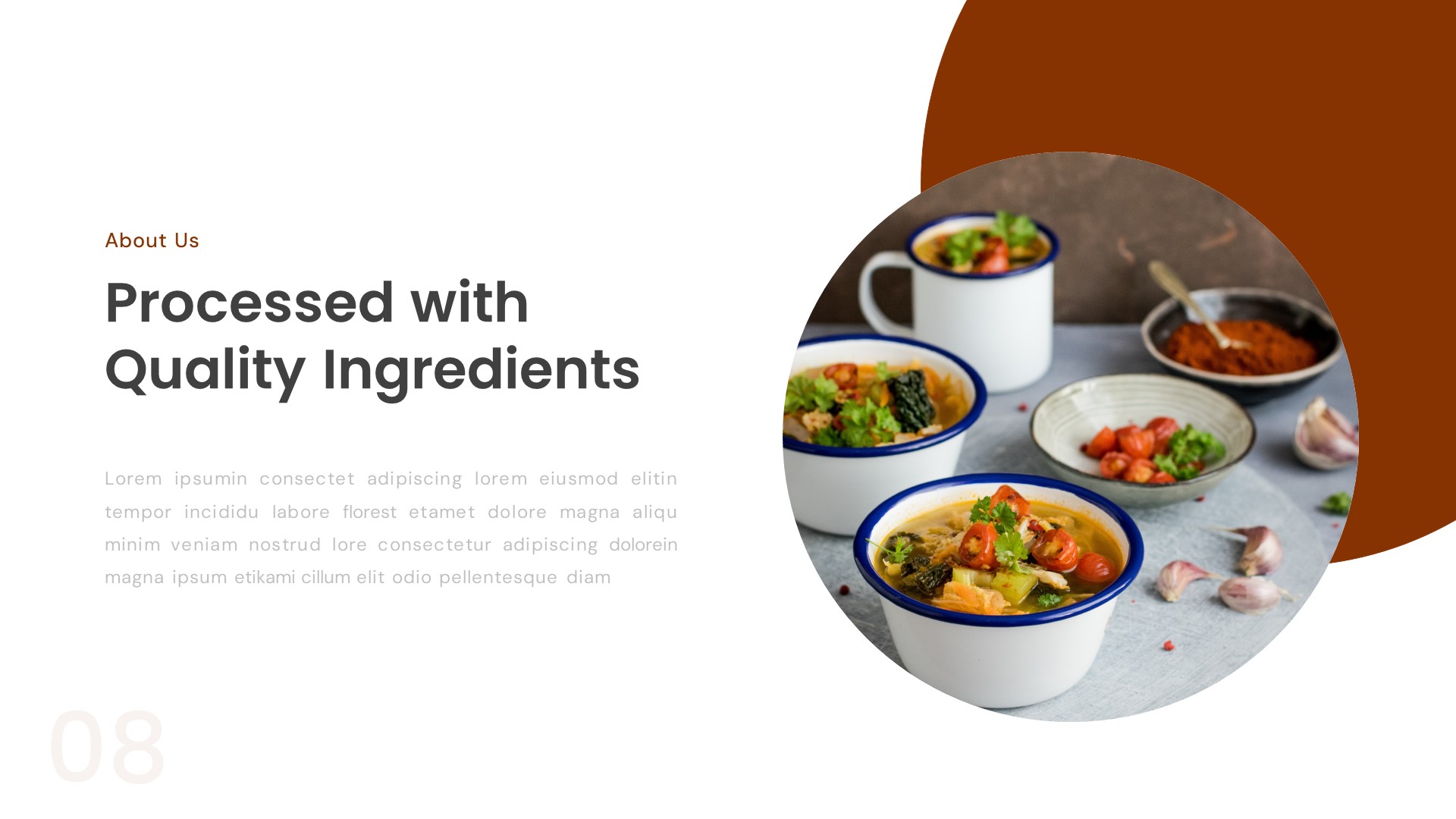 Foodie – Food Restaurant Google Slides Template, Presentation Templates