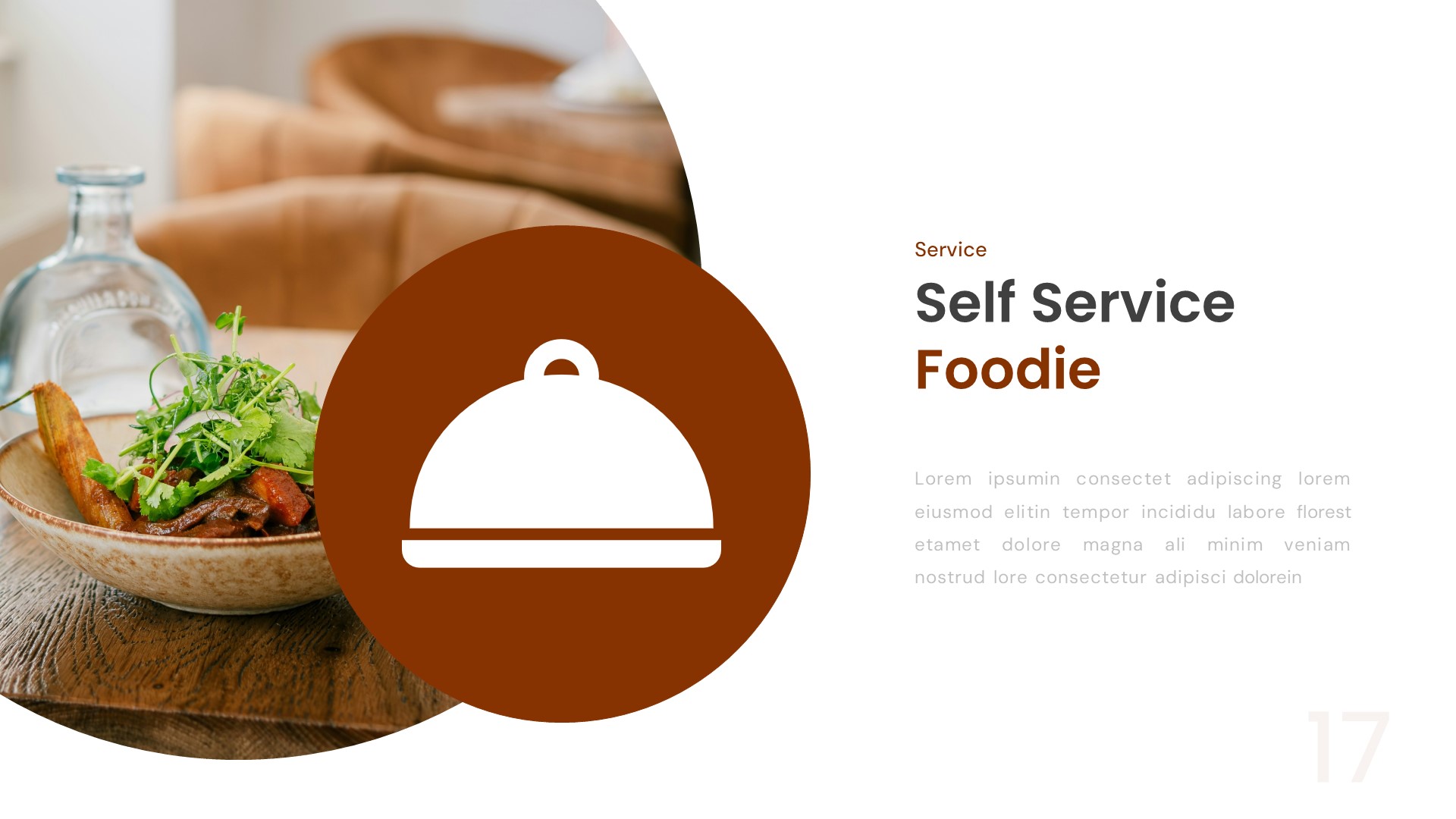 Foodie – Food Restaurant Google Slides Template, Presentation Templates