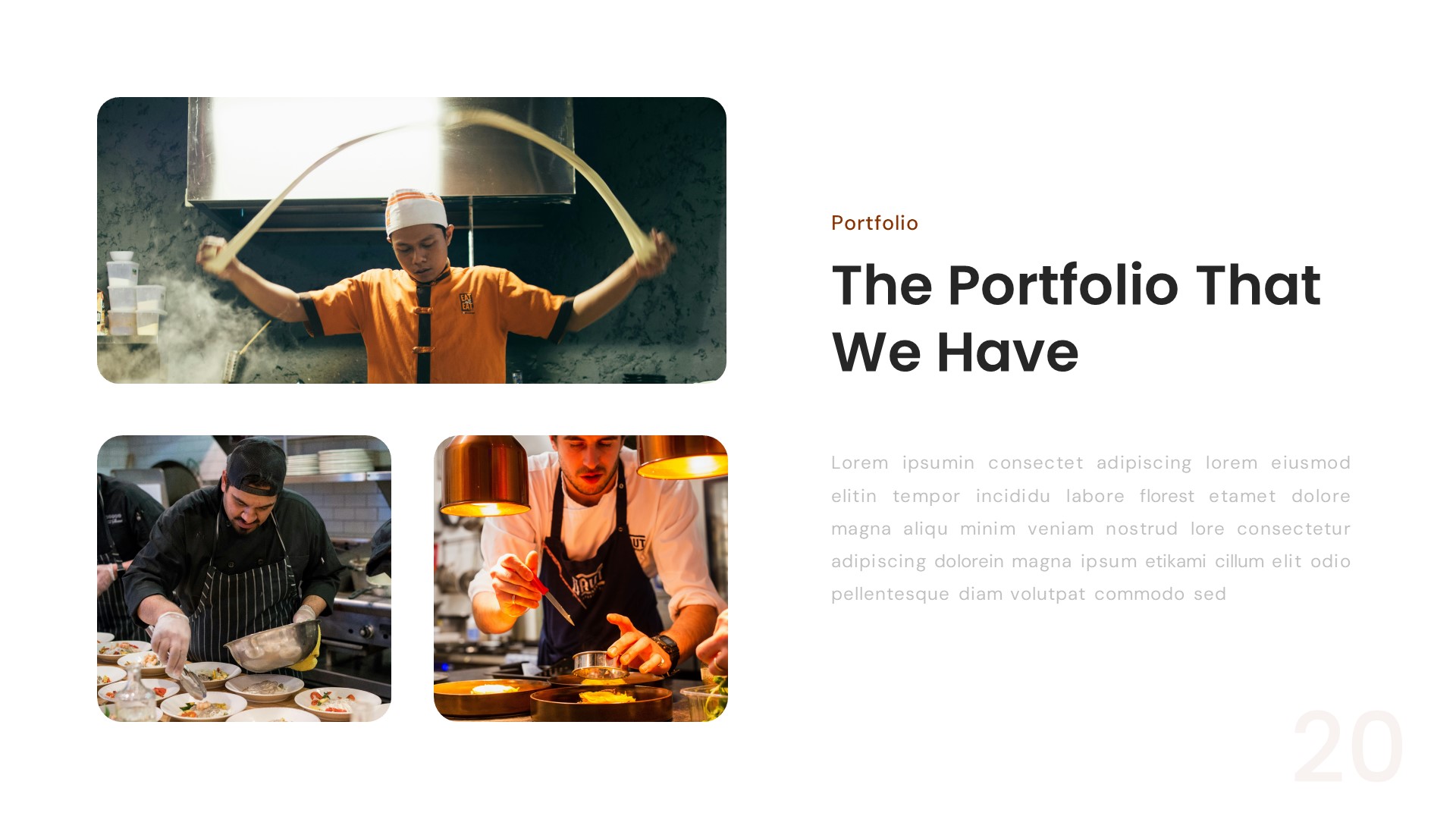 Foodie – Food Restaurant Google Slides Template, Presentation Templates