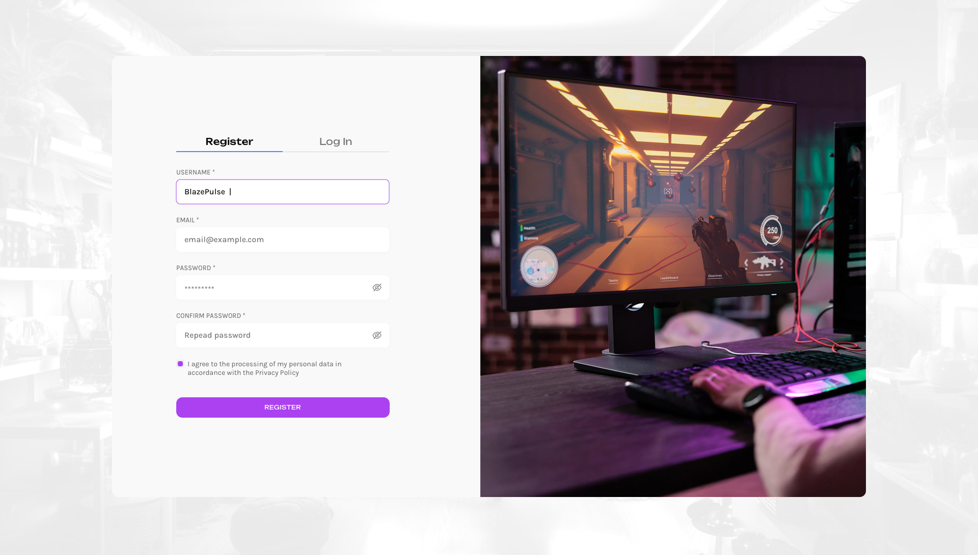 Streamity – Gaming and Streaming Dashboard UI for Figma by merkulove