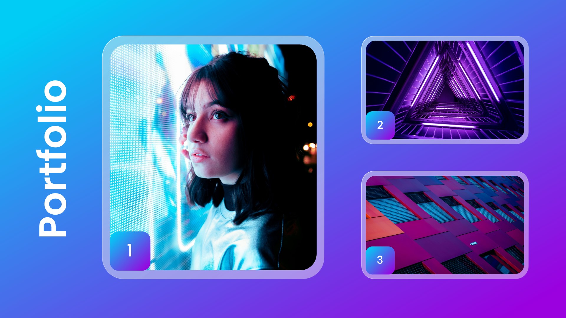 Glossy Morph – Glassmorphism Google Slides Template, Presentation Templates