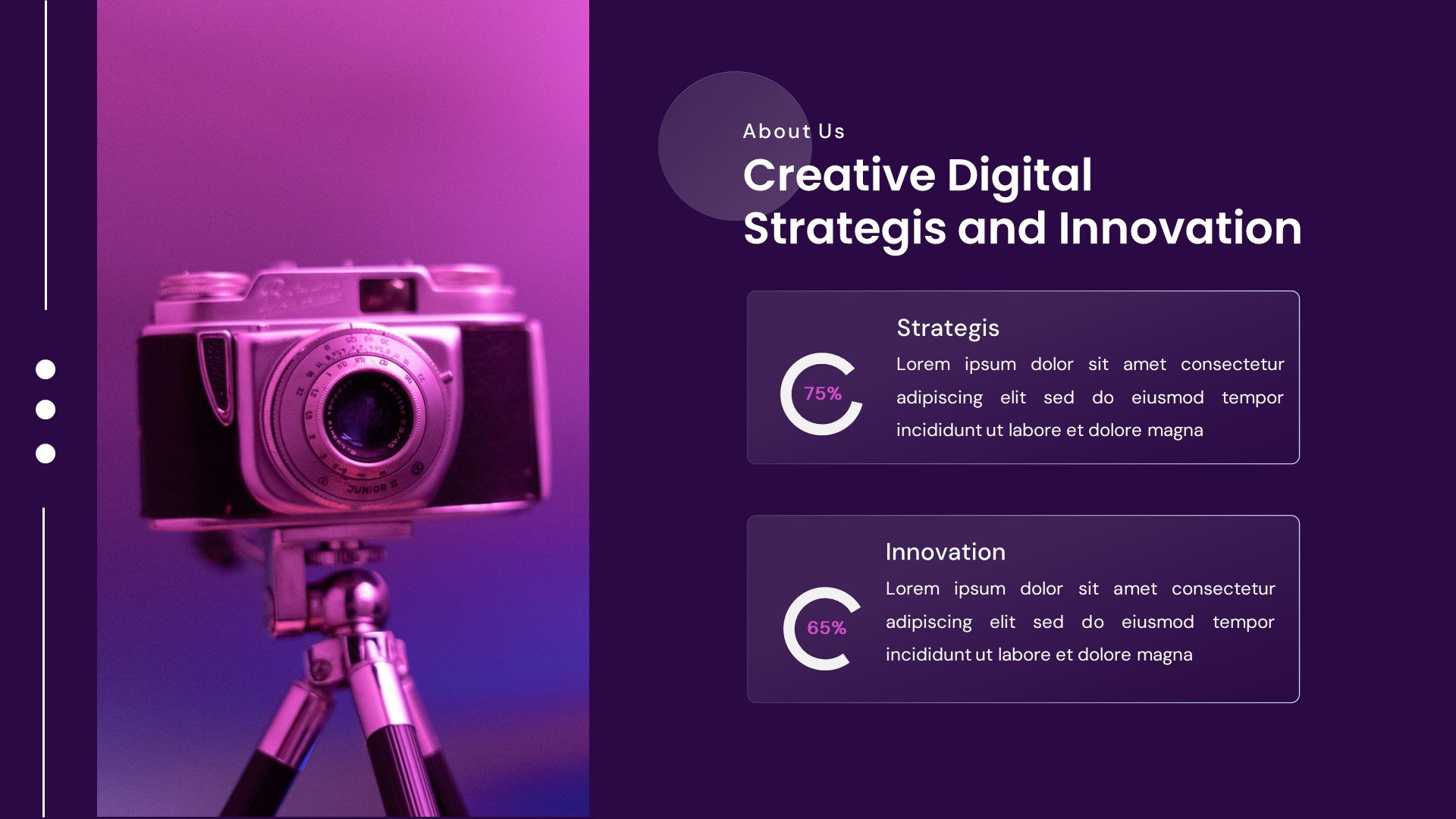 Caryesinon – Glassmorphism PowerPoint Template, Presentation Templates