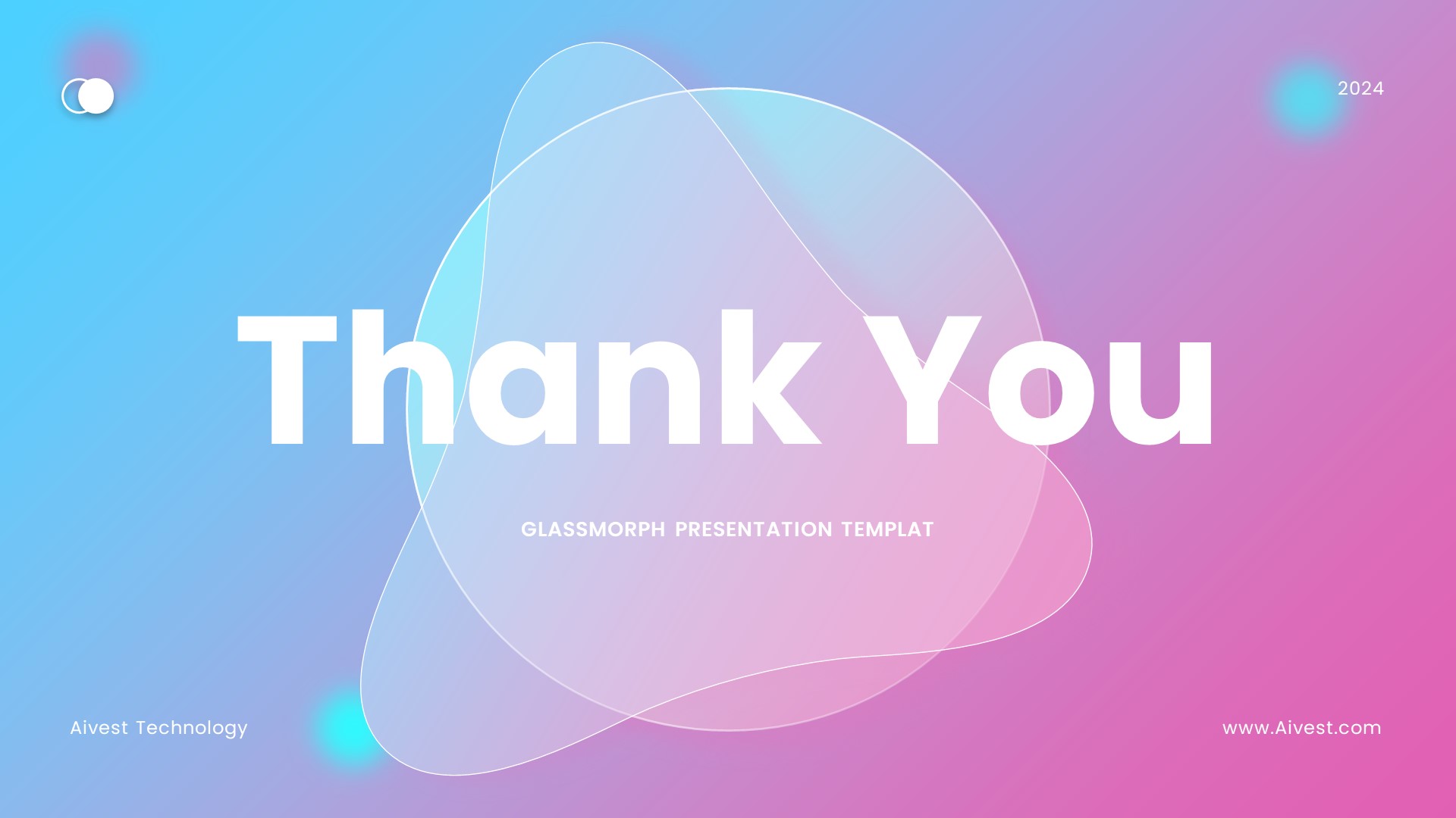 Aivest - Glassmorphic PowerPoint Template, Presentation Templates ...