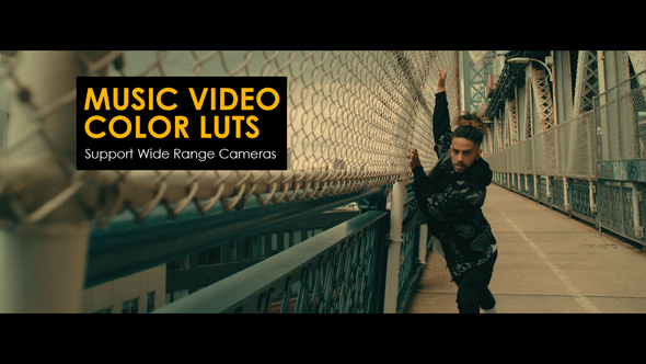 Music Video Color LUTs, Apple Motion Templates | VideoHive
