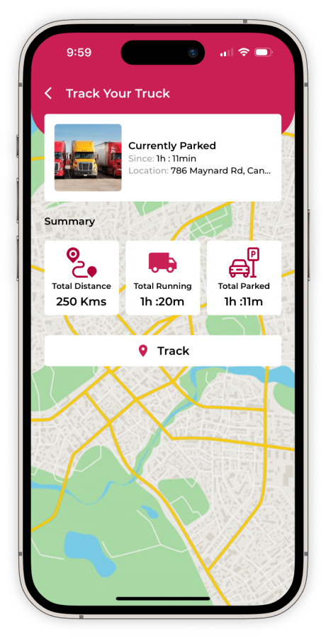 Truck Tracking User App + Driver App Template | 2 Apps | Truck App ...