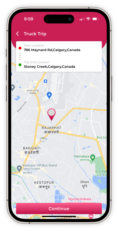 Truck Tracking User App + Driver App Template | 2 Apps | Truck App ...