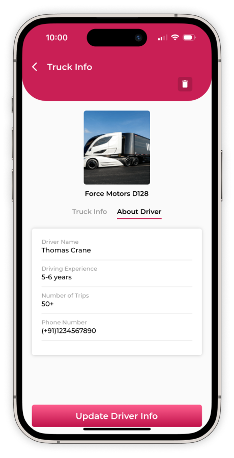 Truck Tracking User App + Driver App Template | 2 Apps | Truck App ...