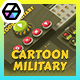 Game GUI - Cartoon Military, Game Assets | GraphicRiver
