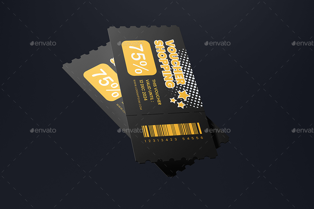 Bundle Voucher Mockup, Graphics | GraphicRiver