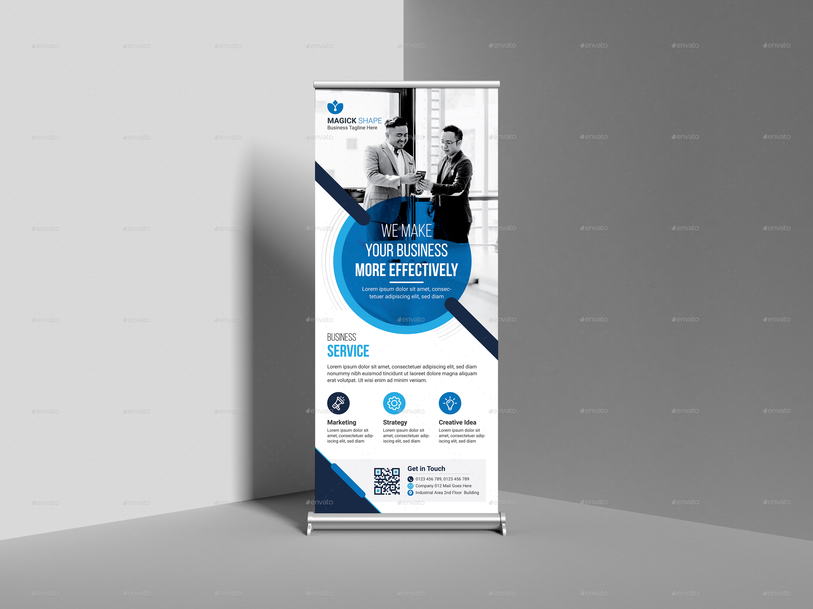 Roll Up Banner, Print Templates | GraphicRiver