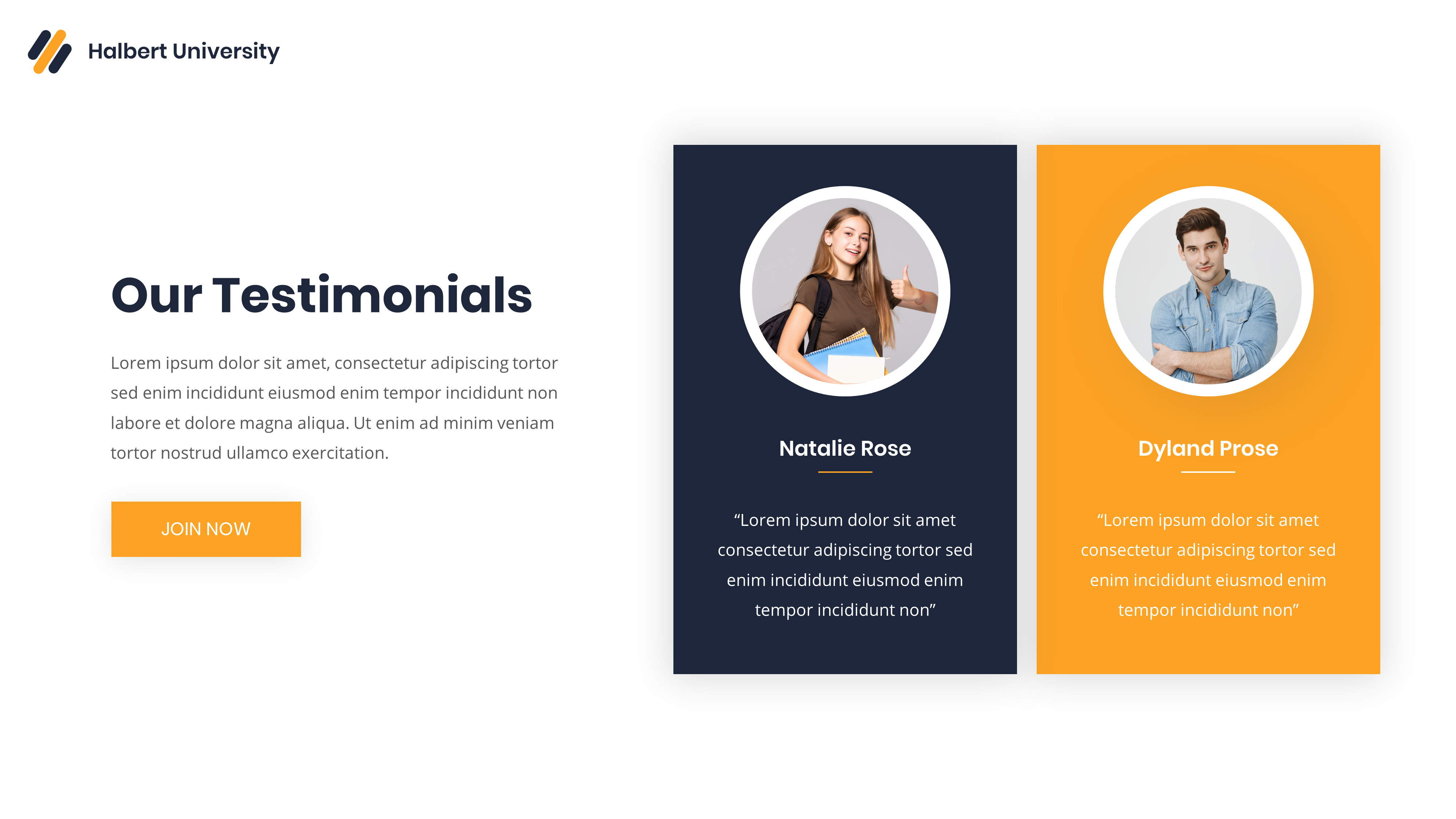 Halbert - University PowerPoint Template, Presentation Templates ...