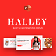Halley - Bakery And Cake Powerpoint Template, Presentation Templates