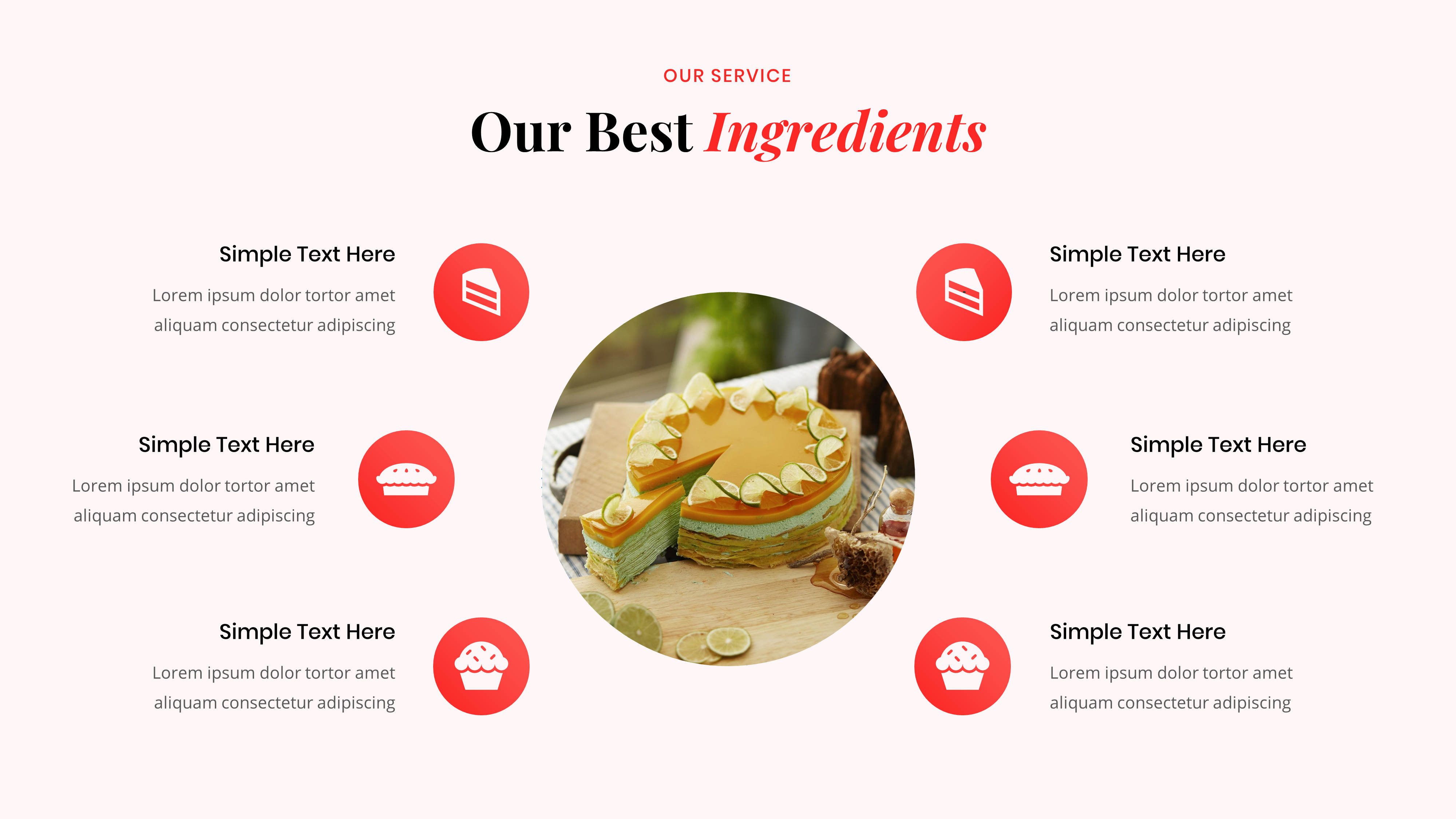 Halley - Bakery And Cake Powerpoint Template, Presentation Templates