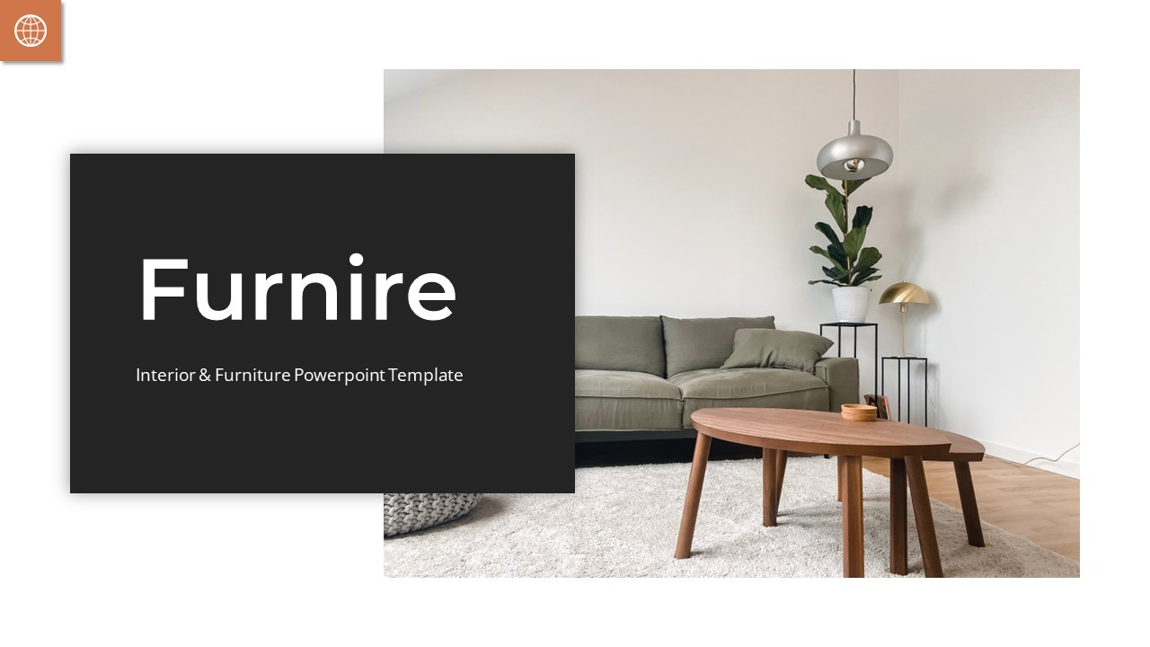 Furnire - Interior & Furniture PowerPoint Template, Presentation Templates