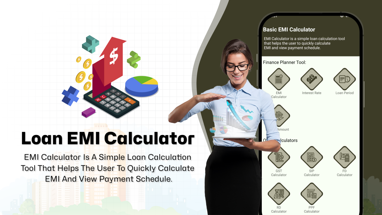 Bank Loan EMI Calculator - Financial Calculator - FD Calculator - SIP ...