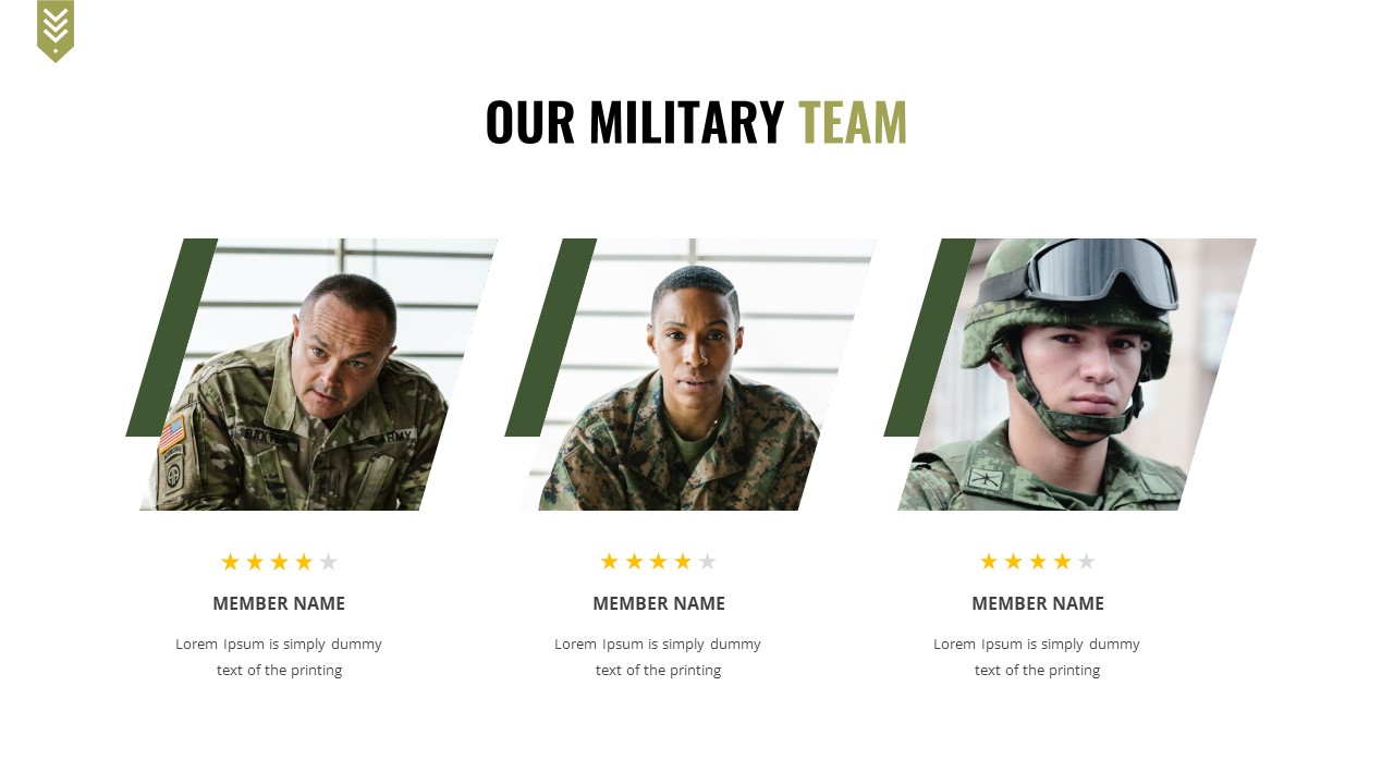 KODIMFOR - Military & Army Keynote Template, Presentation Templates