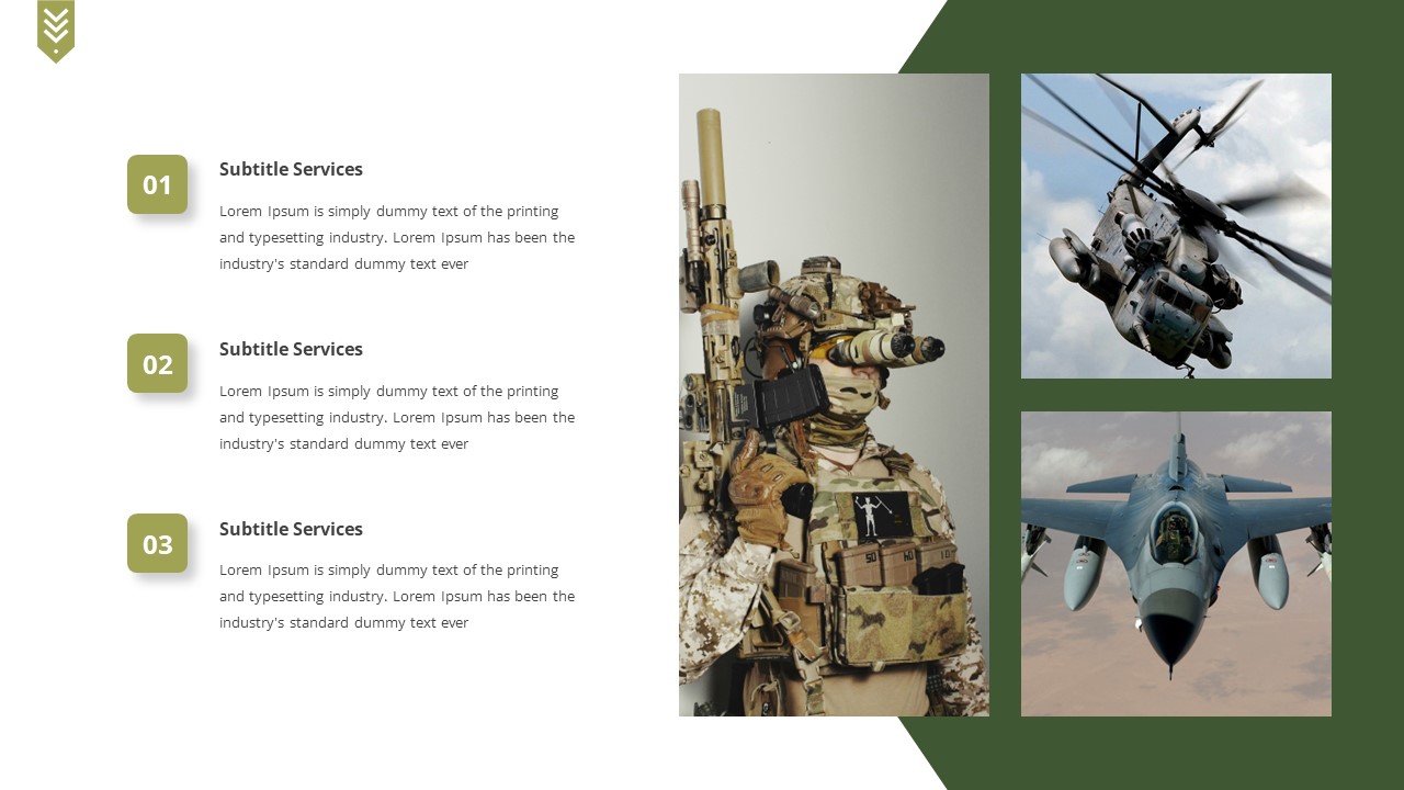 KODIMFOR - Military & Army Keynote Template, Presentation Templates