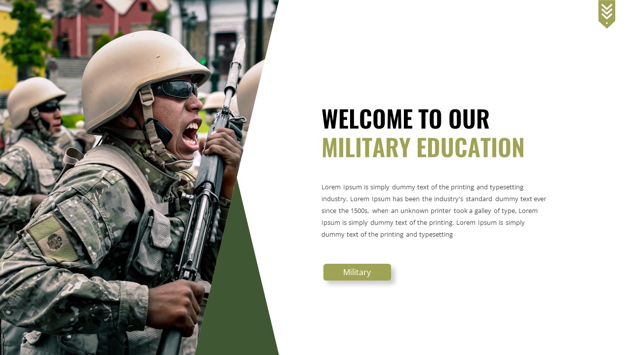 KODIMFOR - Military & Army Keynote Template, Presentation Templates